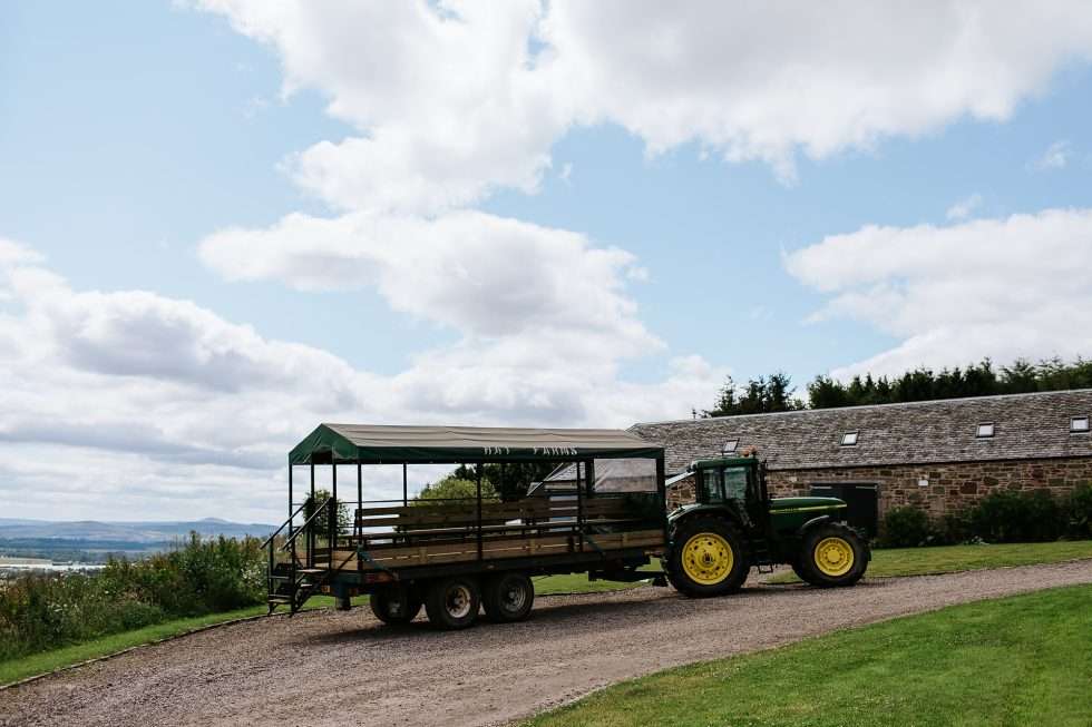 A Fantastic Outdoor Guardswell Farm Wedding in Perthshire
