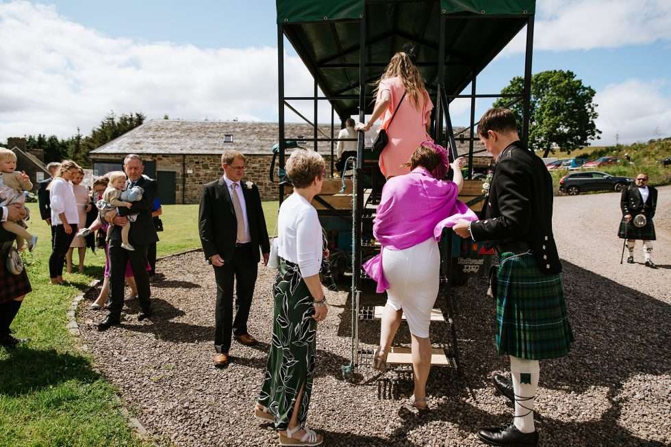 A Fantastic Outdoor Guardswell Farm Wedding in Perthshire