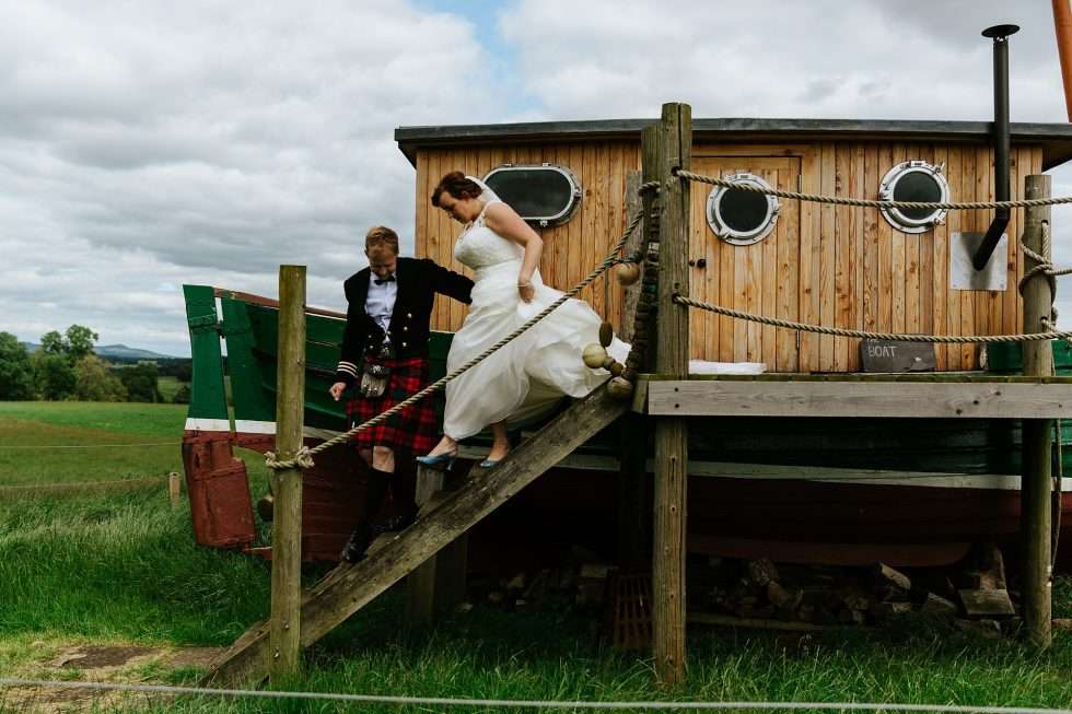 A Fantastic Outdoor Guardswell Farm Wedding in Perthshire
