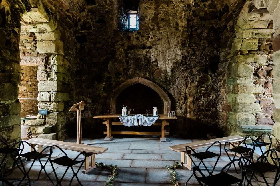 Beautiful LGBT Portencross Castle wedding - Struve Photography