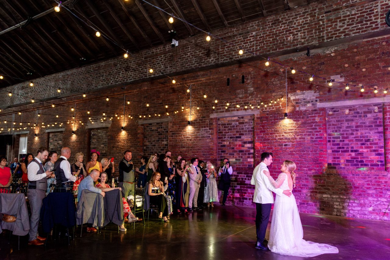 Stunning Photos from a Wedding at Glasgow Engine Works
