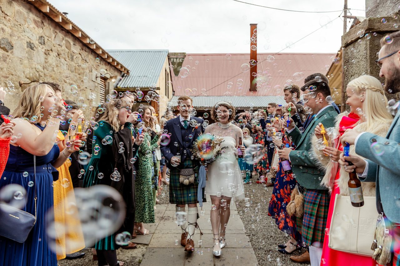 Beautiful LGBT Portencross Castle wedding - Struve Photography